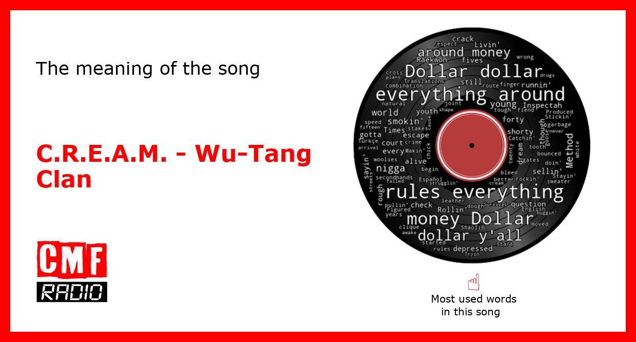 The Story Of A Song C R E A M Wu Tang Clan