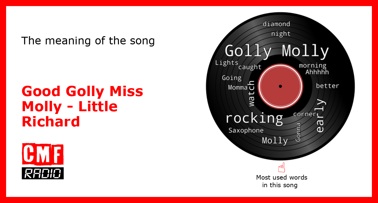The story and meaning of the song 'Good Golly Miss Molly - Little Richard