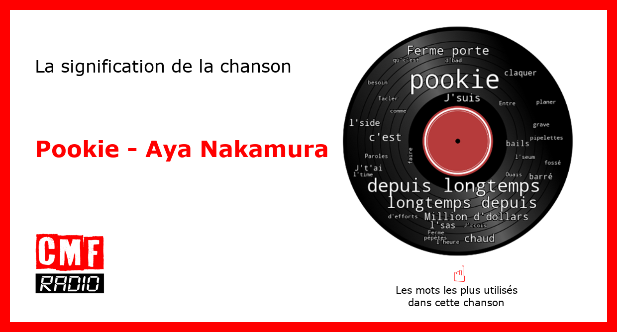 Histoire de la chanson Pookie - Aya Nakamura
